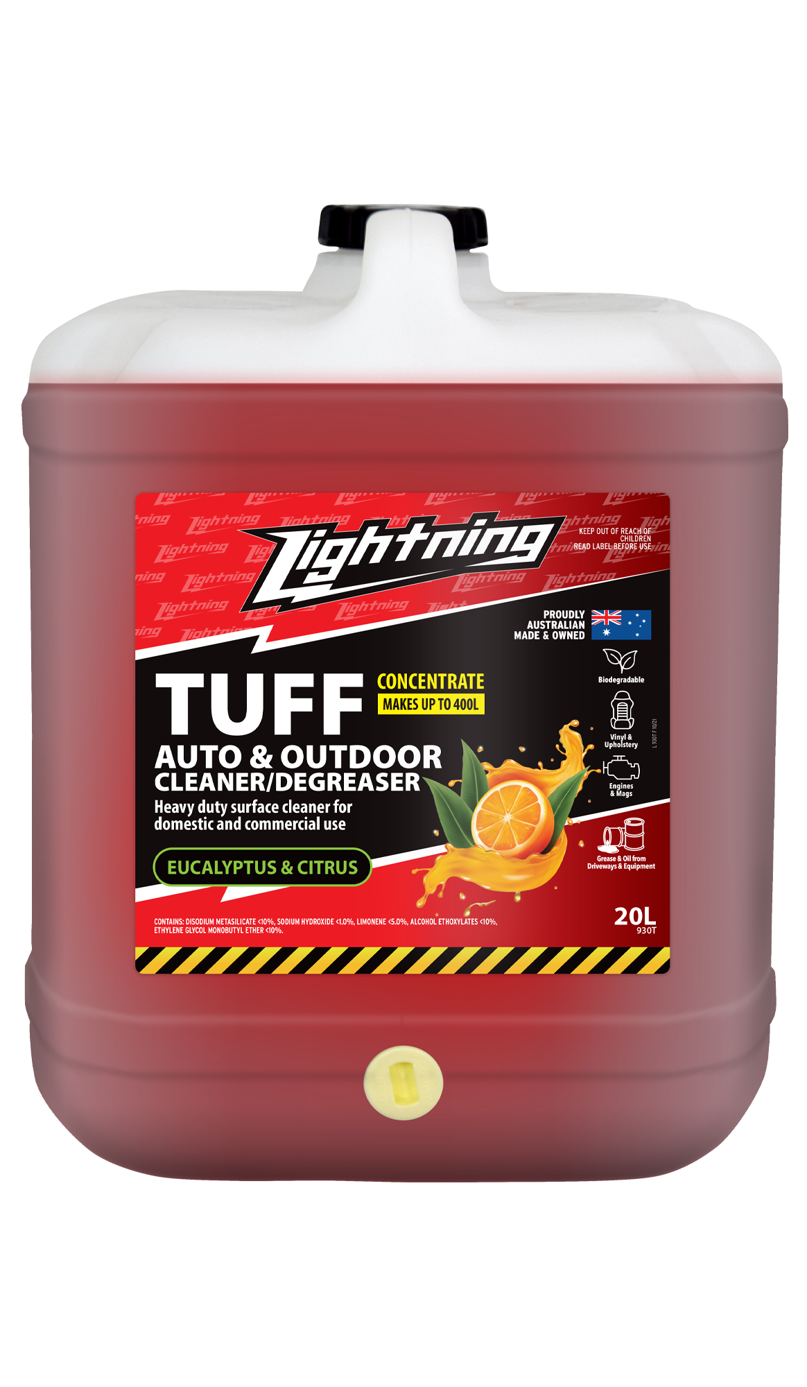LIGHTNING TUFF CLEANER DEGREASER CONCENTRATE | Penrite Oil