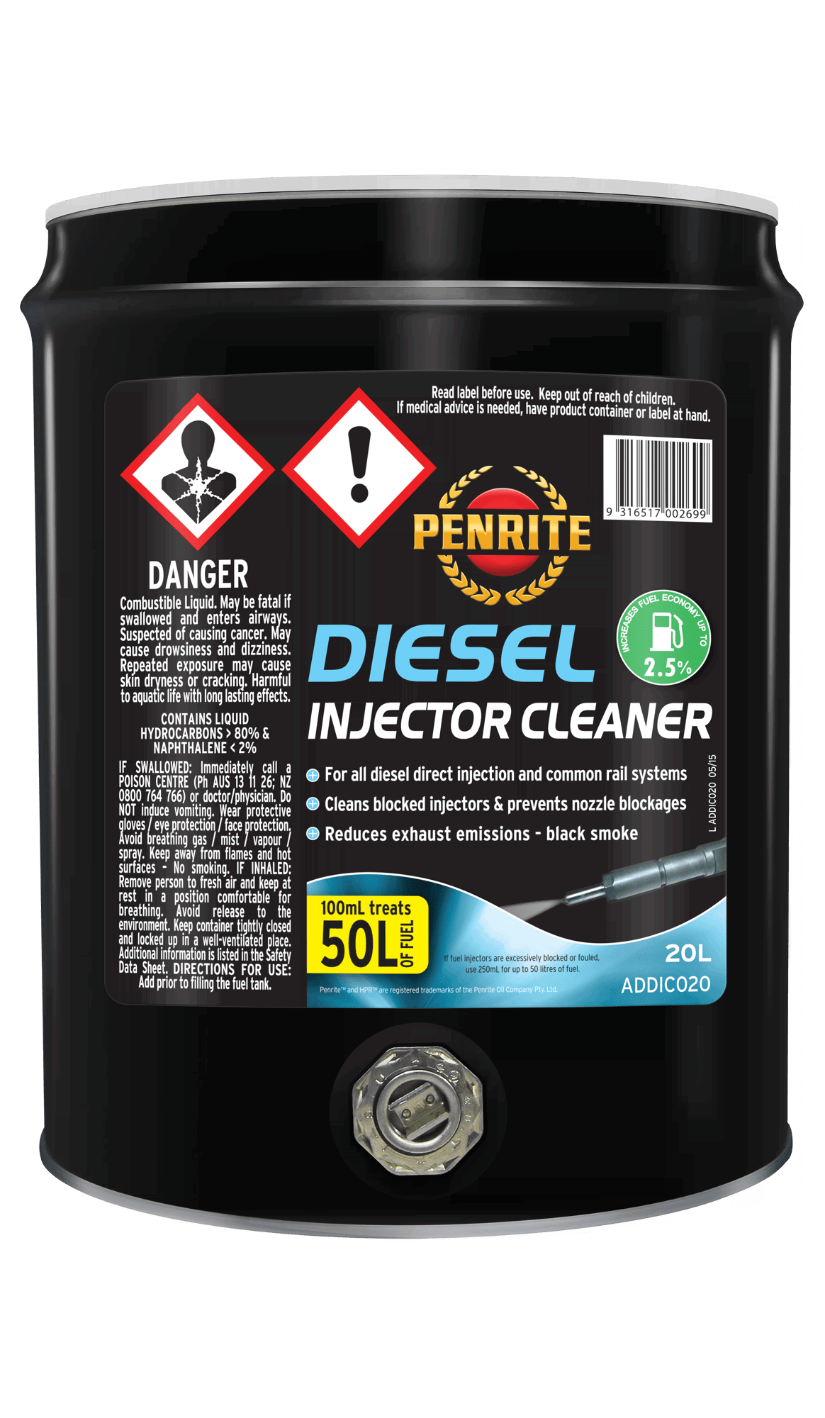 DIESEL INJECTOR CLEANER | Penrite Oil