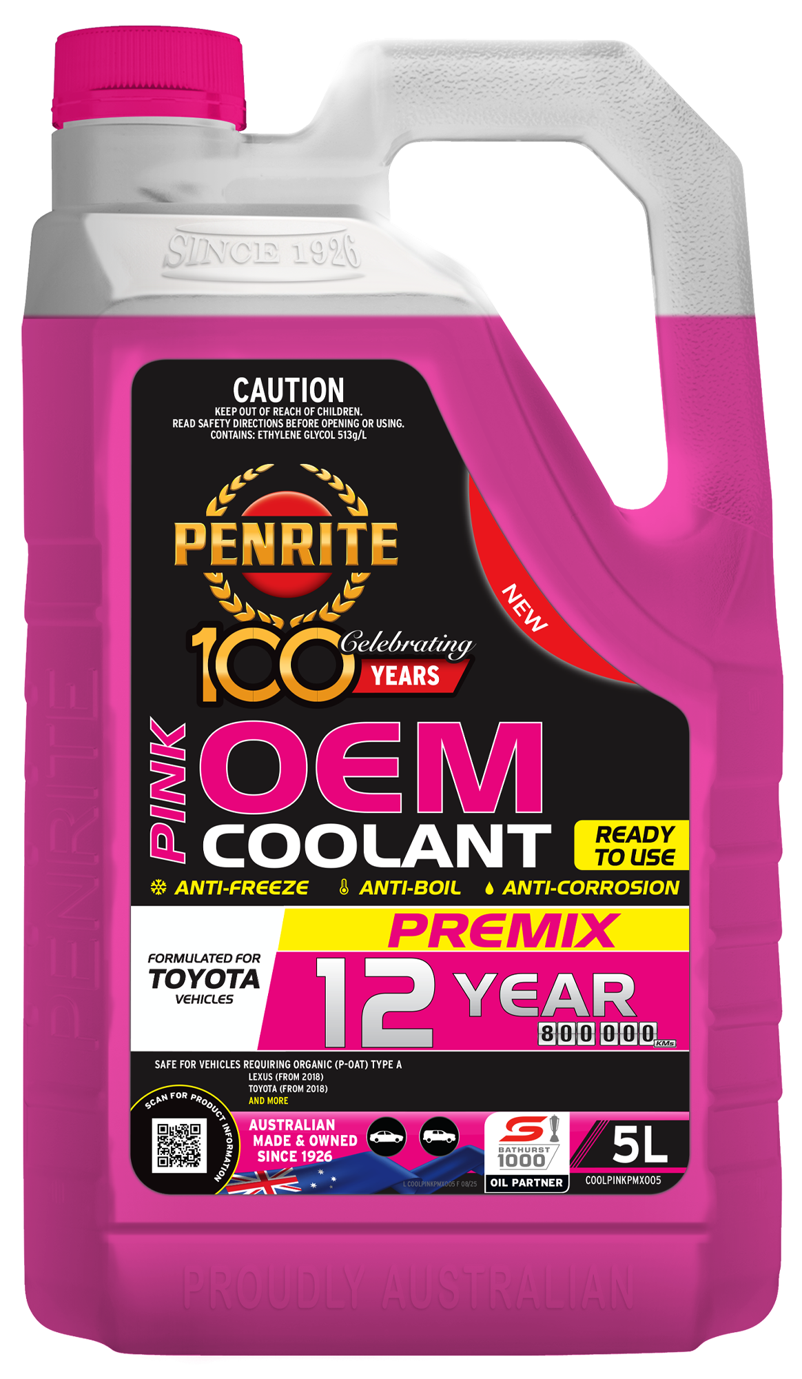 PINK OEM COOLANT PREMIX | Penrite Oil