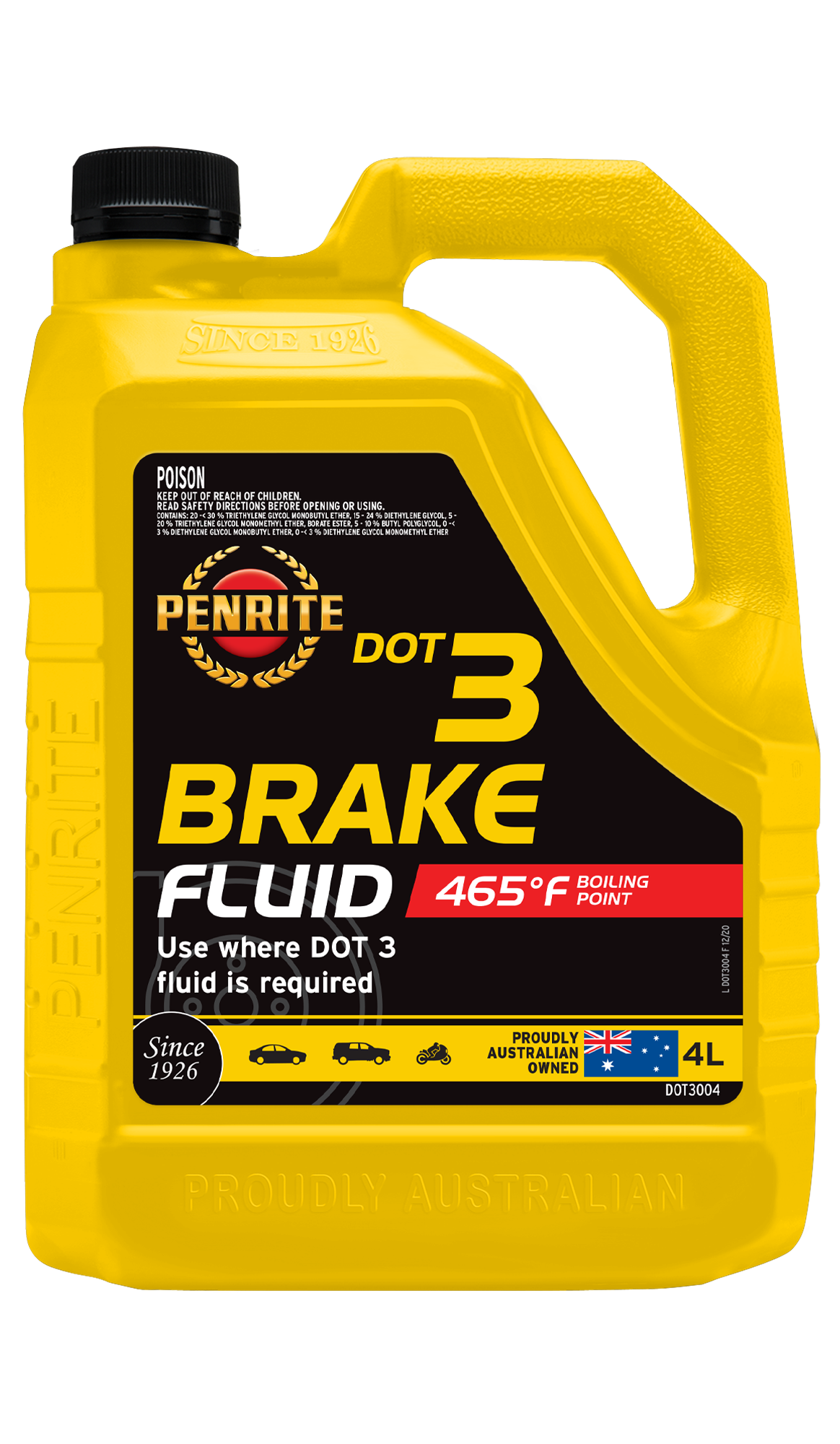 DOT 3 BRAKE FLUID | Penrite Oil