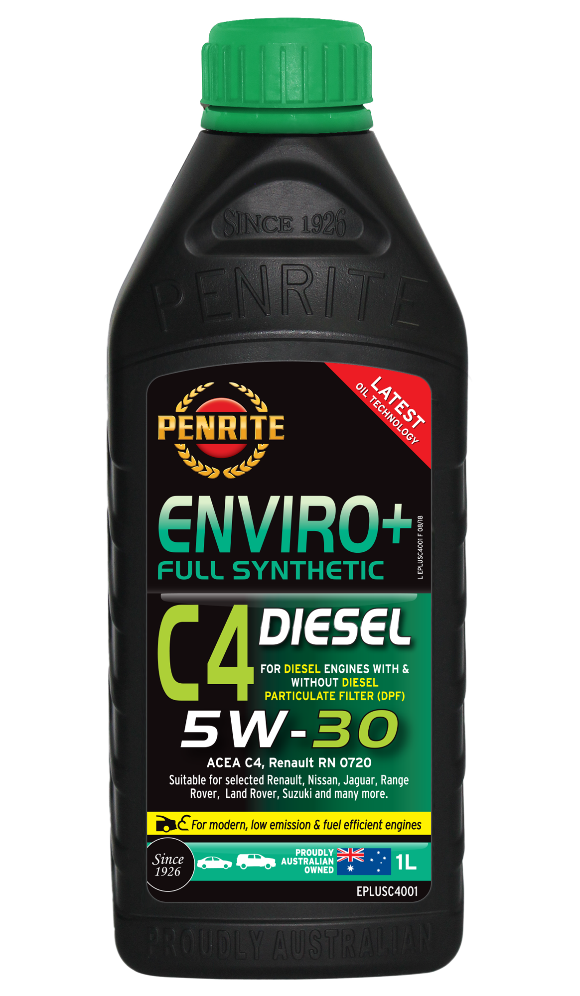 ENVIRO+ C4 5W-30 (FULL SYN.) | Penrite Oil