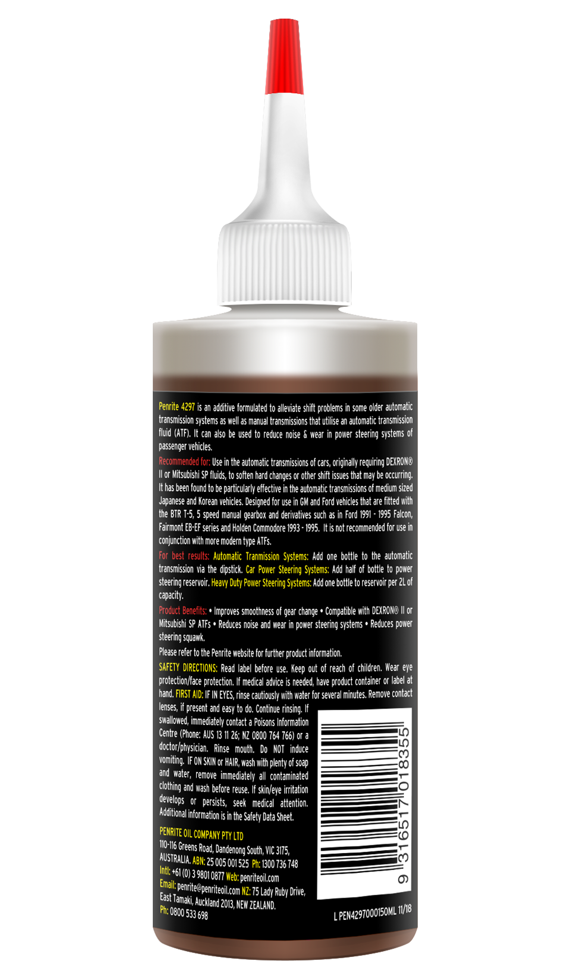What do the labels on the Products mean? | Penrite Oil