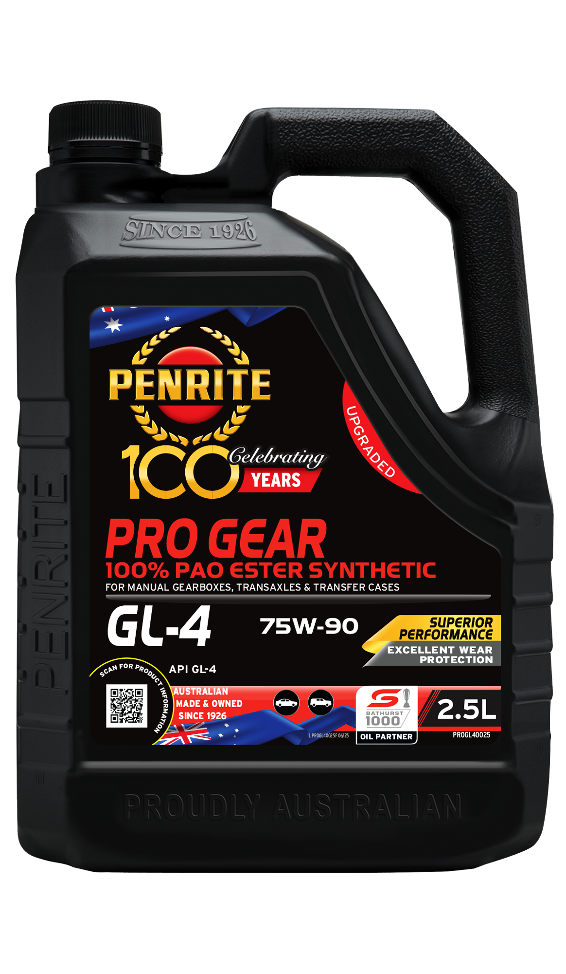 PRO GEAR GL 4 75W 90 Full Syn Penrite Oil PRO GEAR GL 4 75W 90 Full Syn Penrite Oil