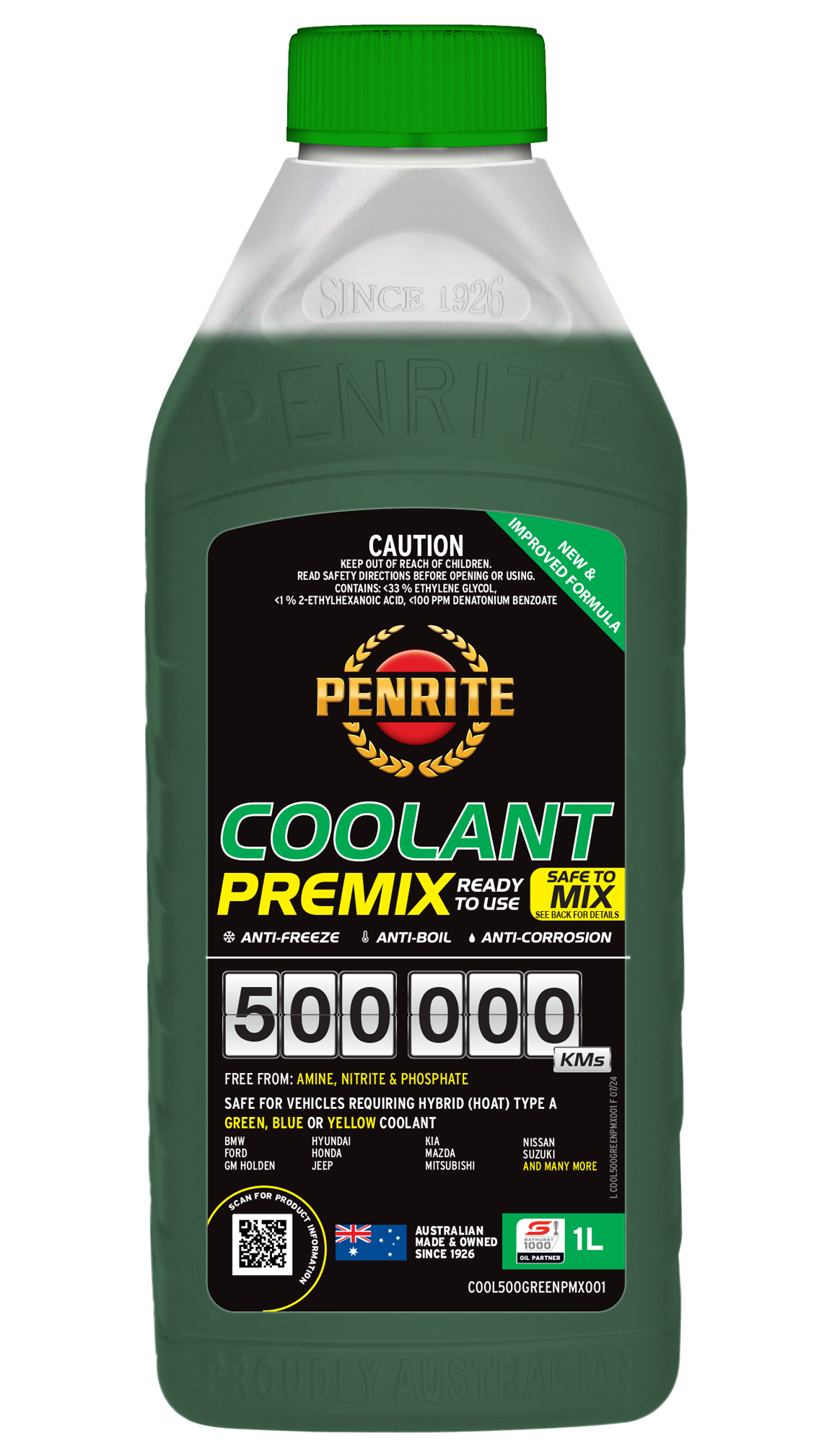 500,000 KM GREEN PREMIX | Penrite Oil