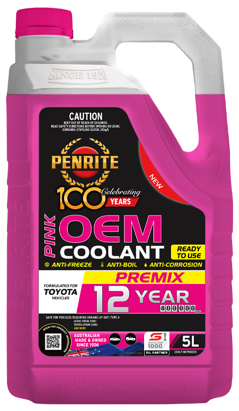 PINK OEM COOLANT PREMIX | Penrite Oil